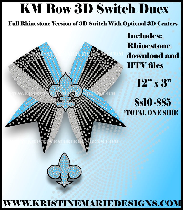 KM Bow 3D Switch Deux – Kristine Marie Designs