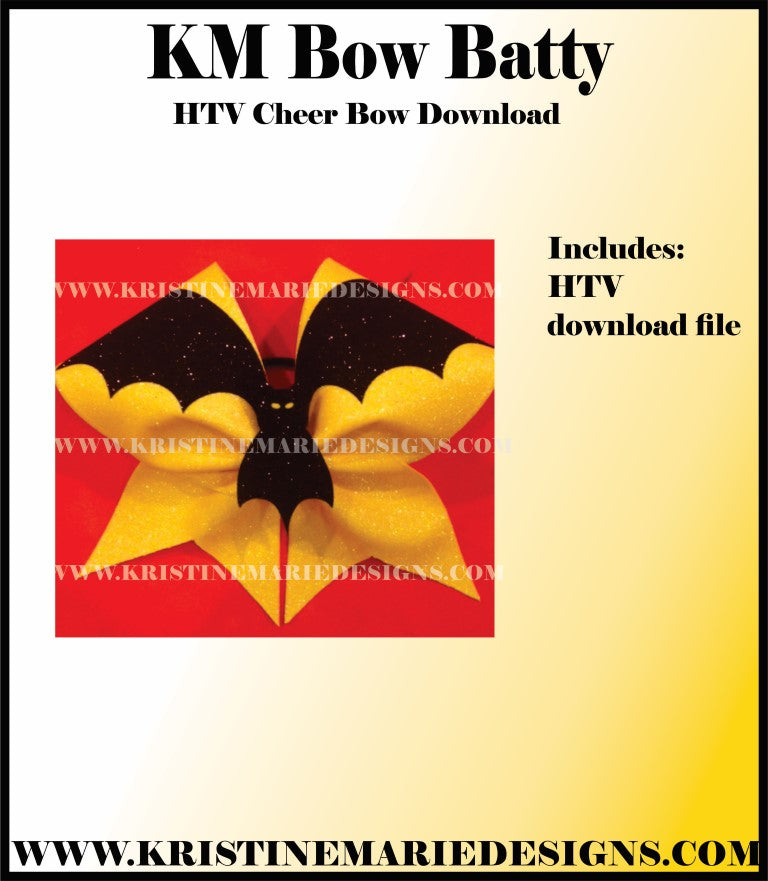 KM Bow Batty – Kristine Marie Designs
