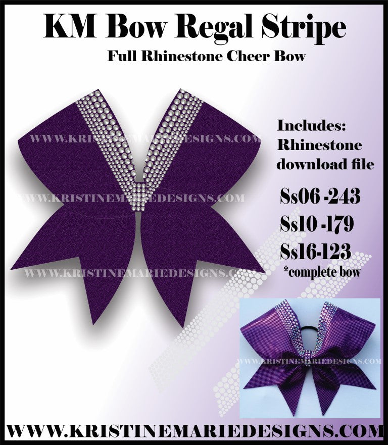 KM Bow Regal Stripe – Kristine Marie Designs