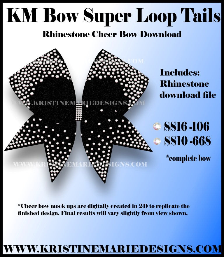 KM Bow Super Loop Tails – Kristine Marie Designs