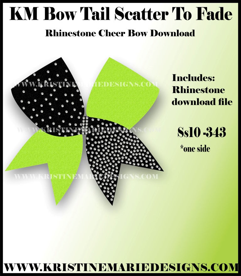 KM Bow Tail Scatter to Fade – Kristine Marie Designs
