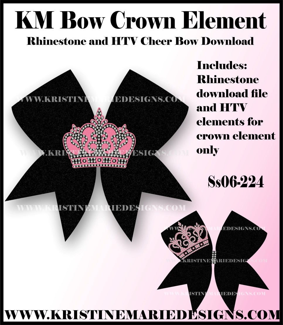 KM Bow Crown Element – Kristine Marie Designs